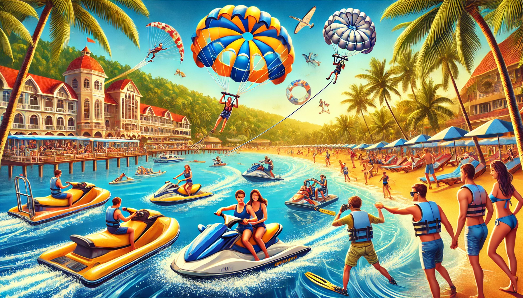 Goa adventure tour packages with water sports - True Leisures